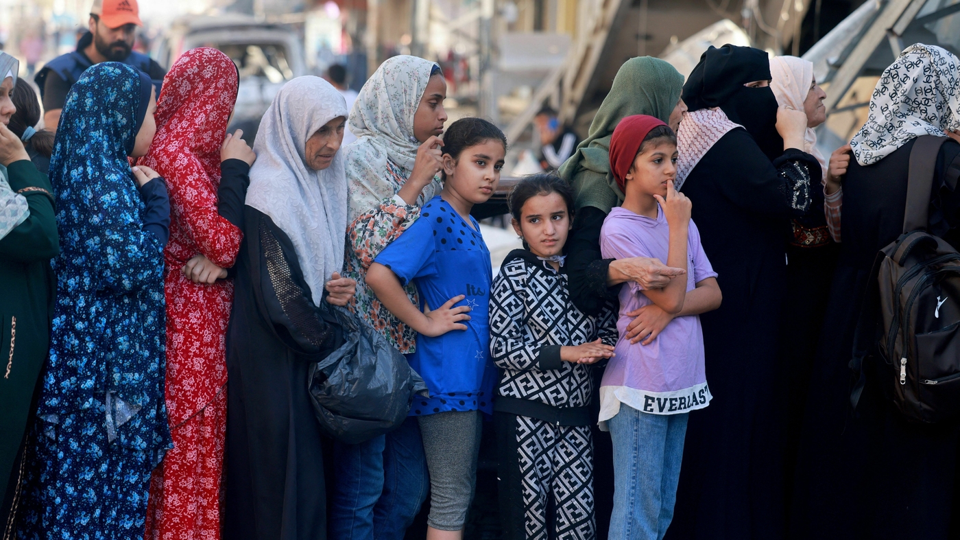 In Gaza, anger grows at Hamas along with fury at Israel : NPR