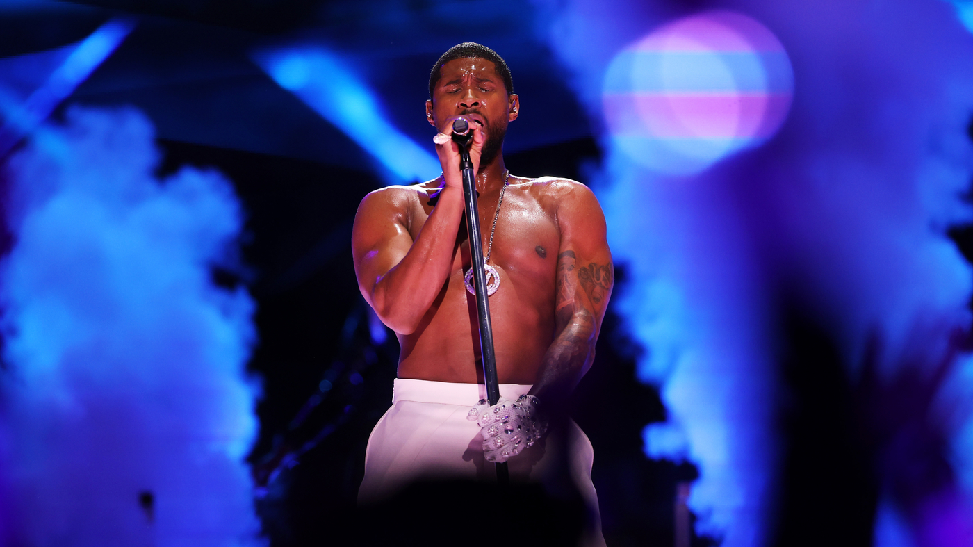 Usher's Super Bowl Halftime show cemented his R&B legacy : NPR