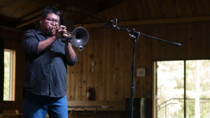 Navajo Reservation John Cage Delbert Anderson music : NPR