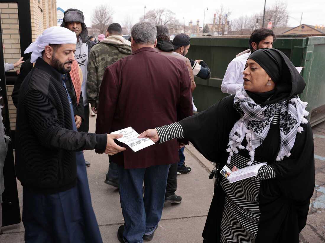 In Michigan, some Arab Americans are voting 'uncommitted' instead of ...