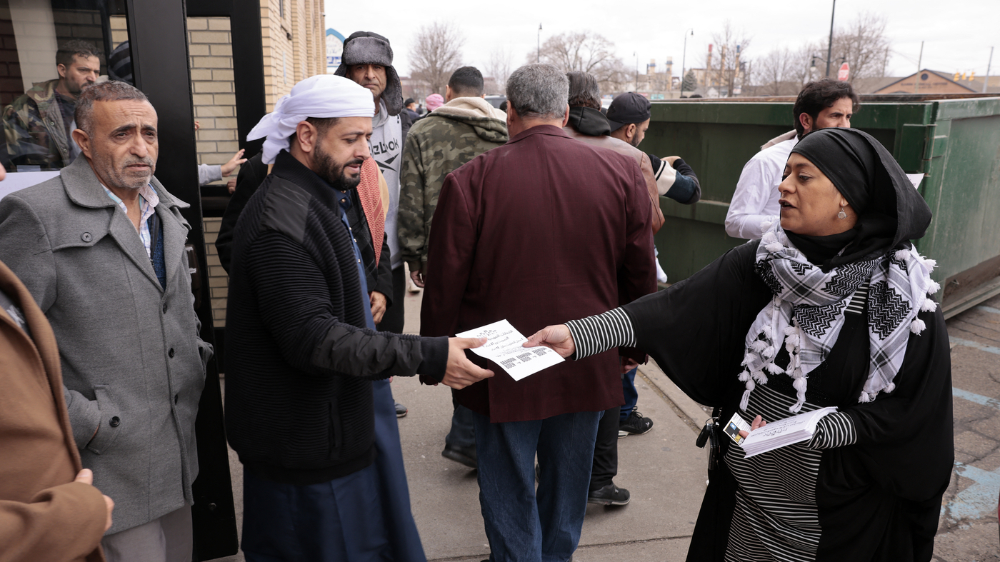 In Michigan, some Arab Americans are voting 'uncommitted' instead of ...