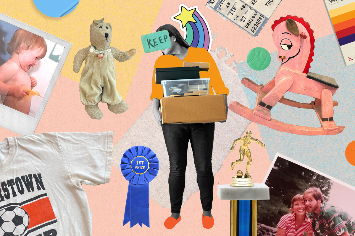 What to do with your childhood stuff : Life Kit : NPR