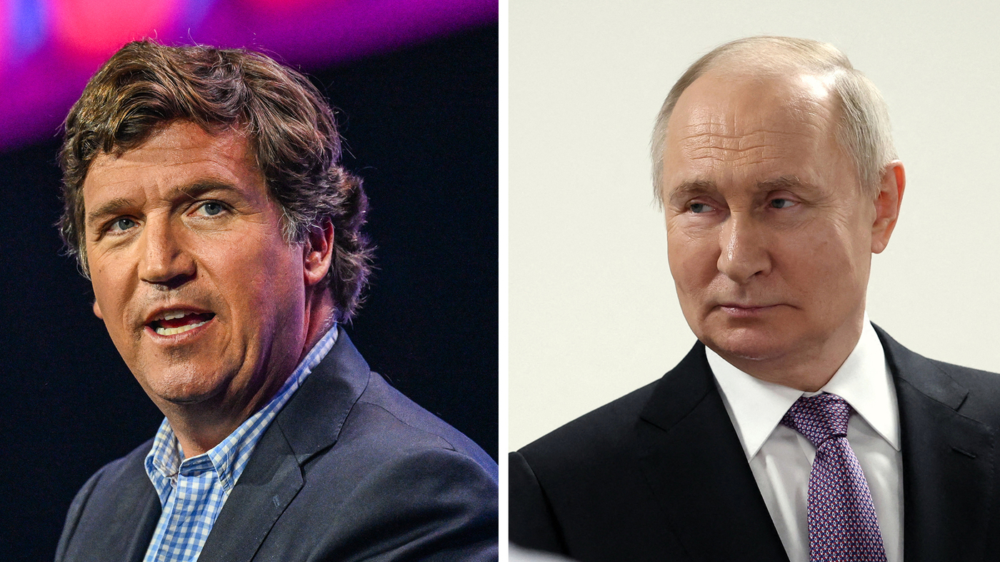 What Tucker Carlson's Putin interview shows, and what it hides : NPR