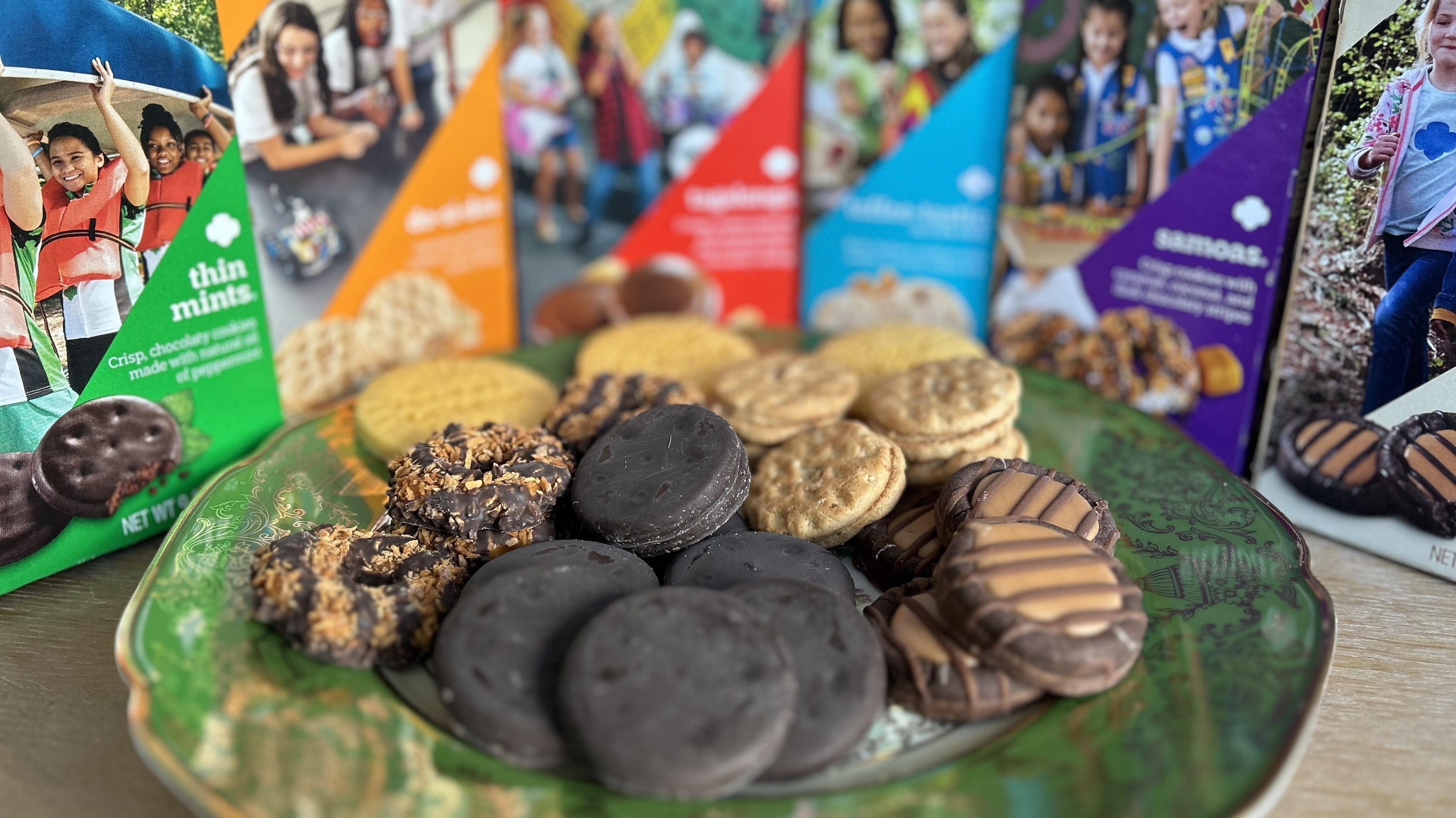 My daughters sold Girl Scout Cookies. Here's what I learned in the Thin Mint trenches | NPR