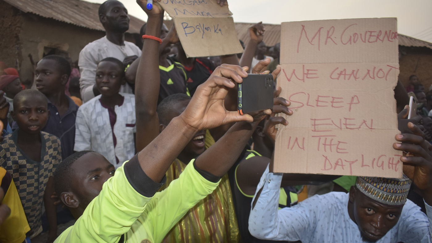 Nigeria searches for hundreds of kidnapped children : NPR