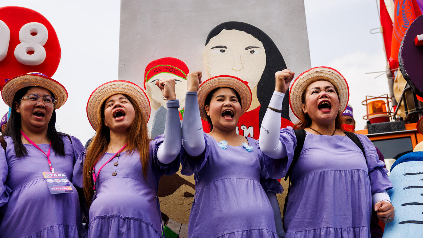 International Women's Day protests from around the world : The Picture ...