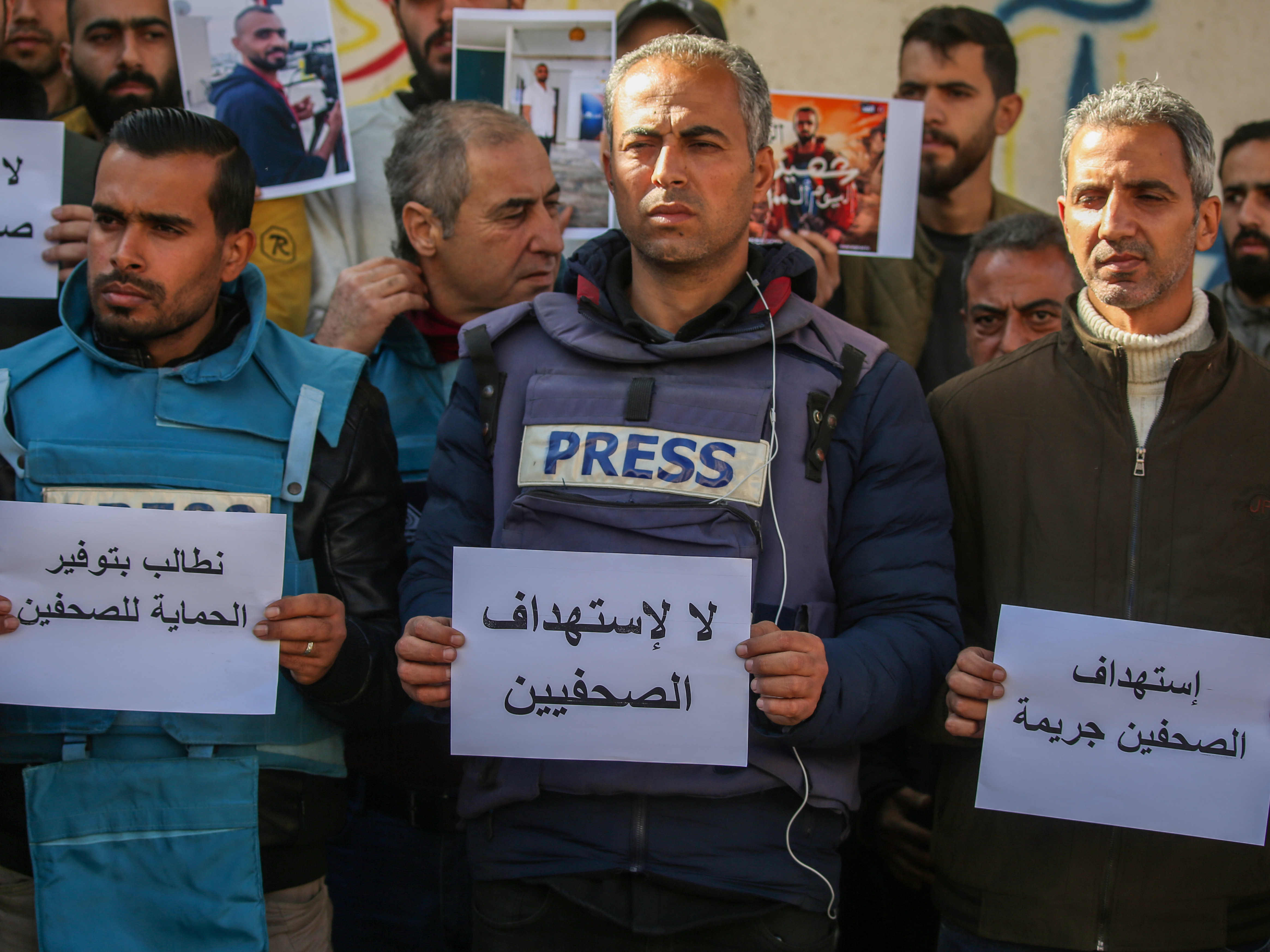 In Gaza, Palestinian journalists are documenting a war they're also ...
