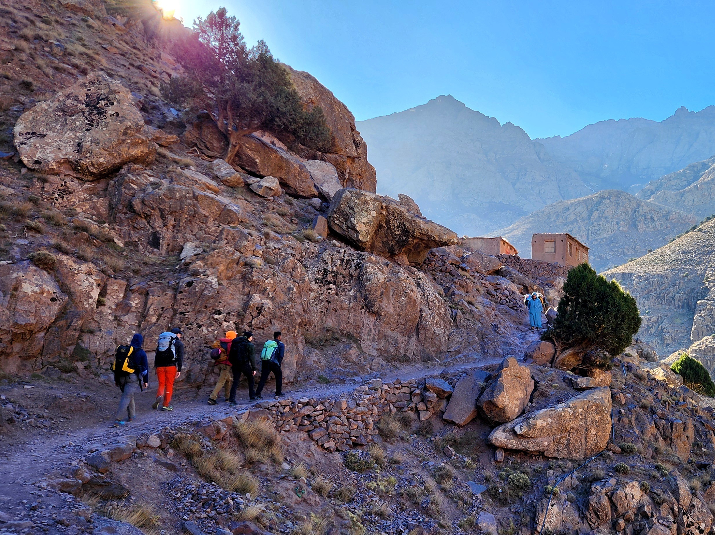 African sun and a howling blizzard: trekking through Morocco's High ...