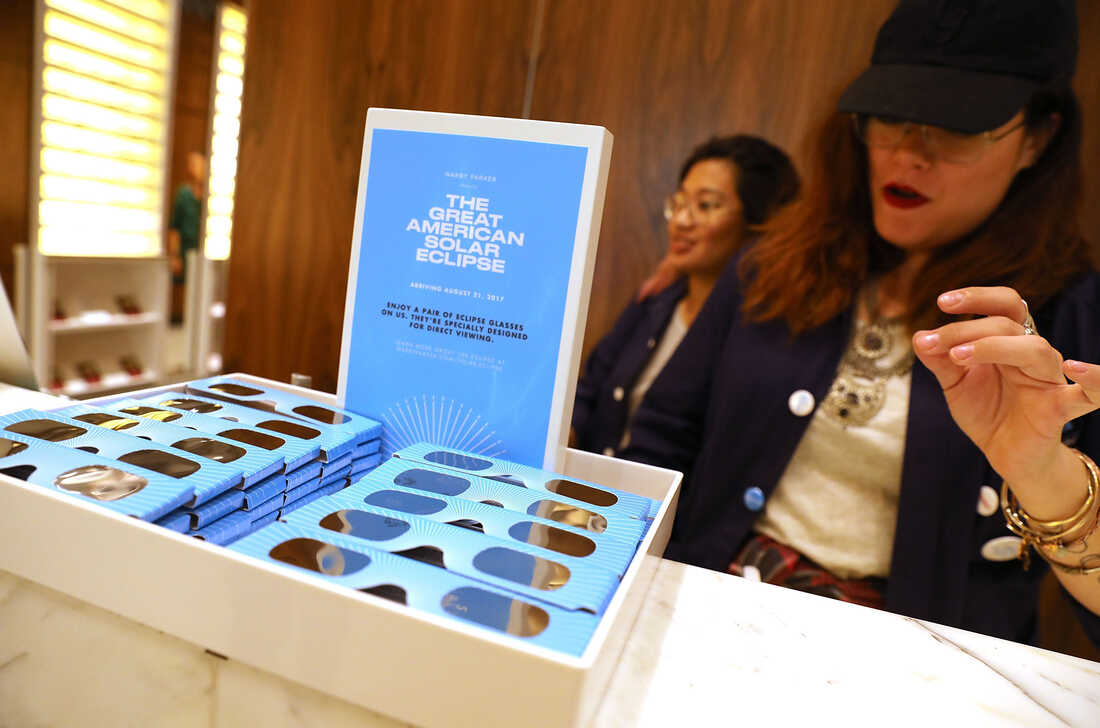 Some people suffered eye damage after viewing the 2017 solar eclipse. : NPR