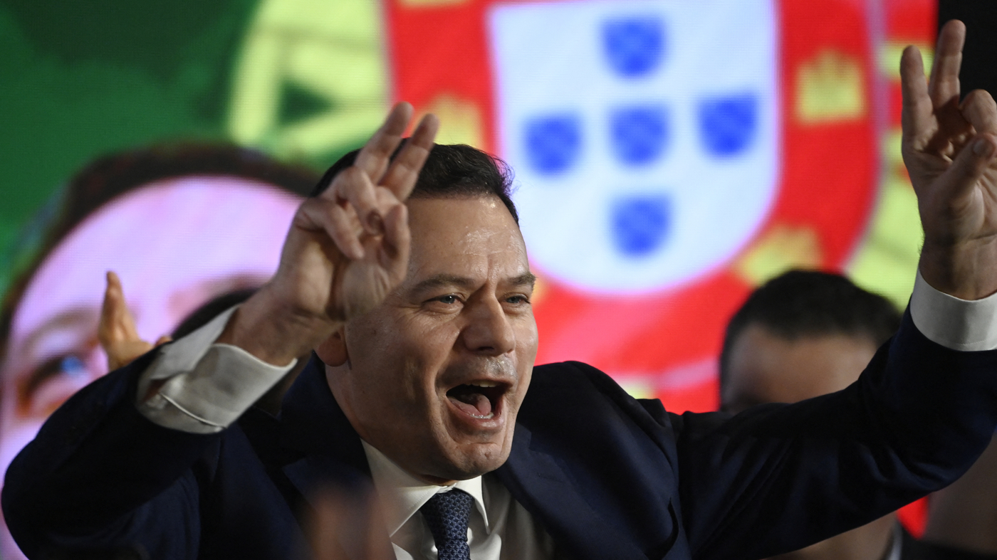 A general election in Portugal results in the rise of the far-right ...