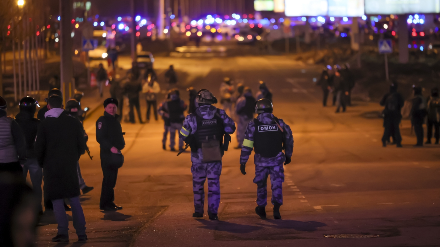 Deaths and injuries reported after Russia concert hall attack : NPR