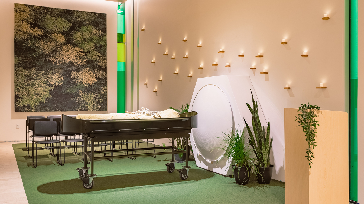 Is human compositing the ultimate form of green burial? : Shots ...