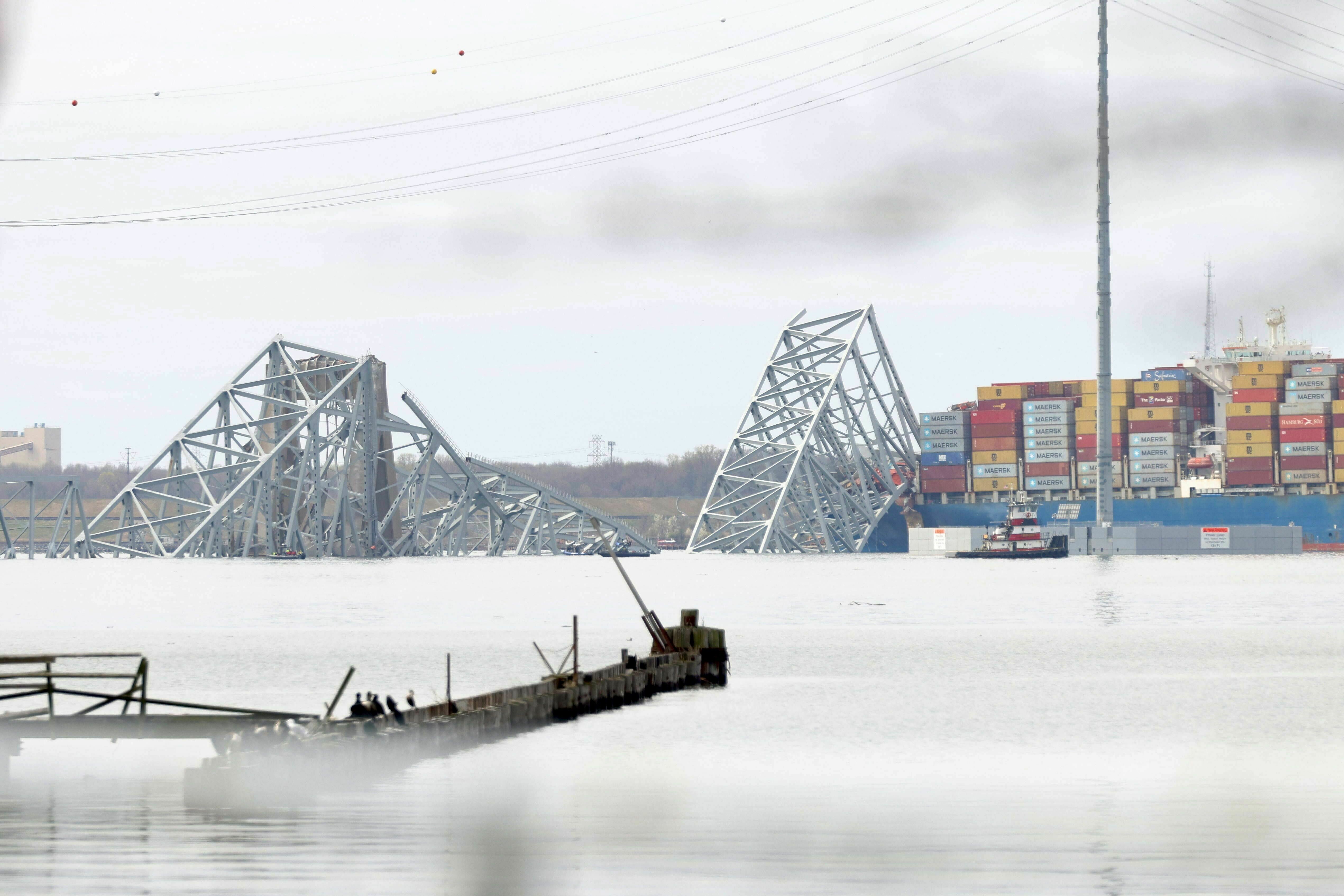 Photos: Baltimore's Key Bridge collapses; search and rescue efforts ...
