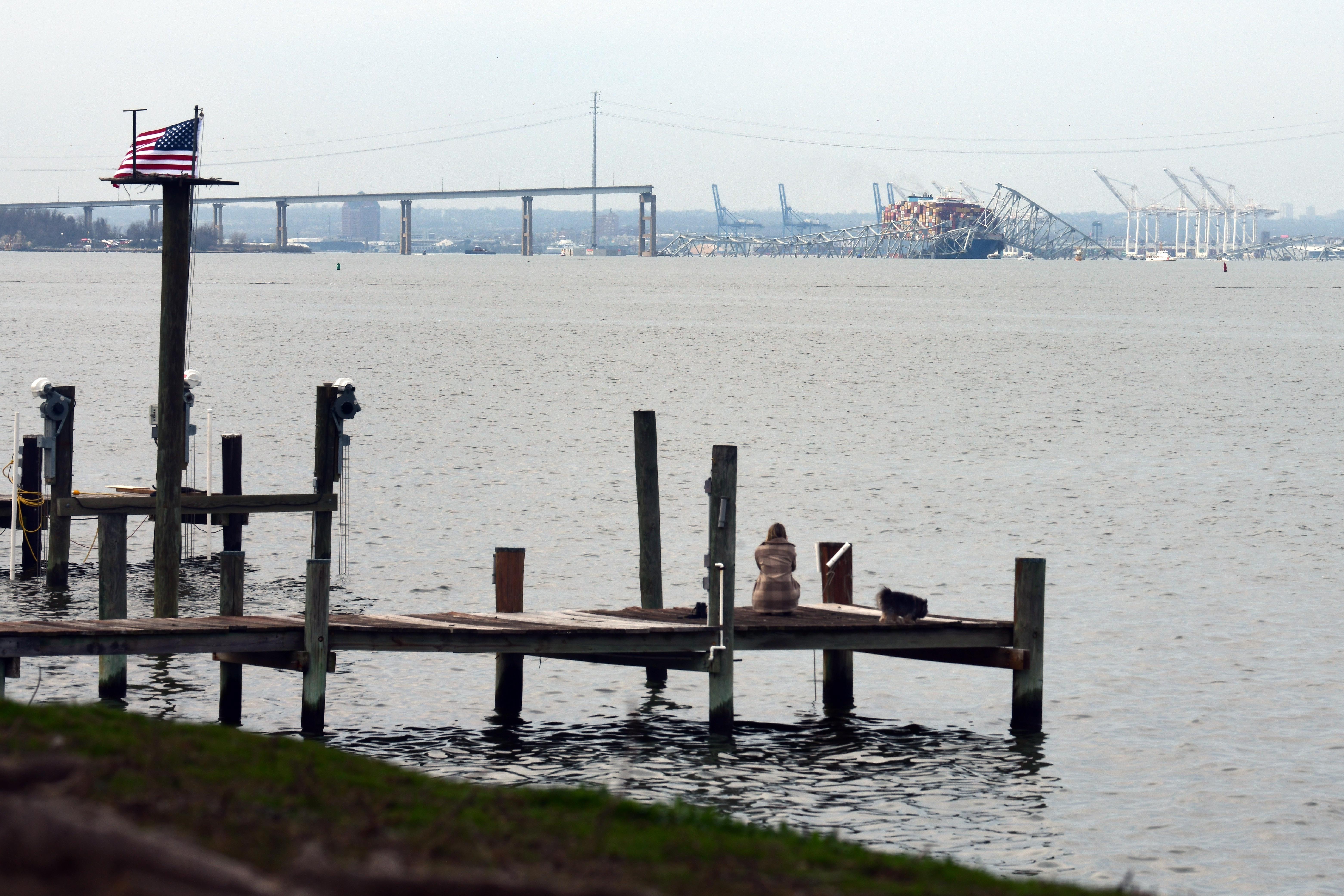 Photos: Baltimore's Key Bridge collapses; search and rescue efforts ...