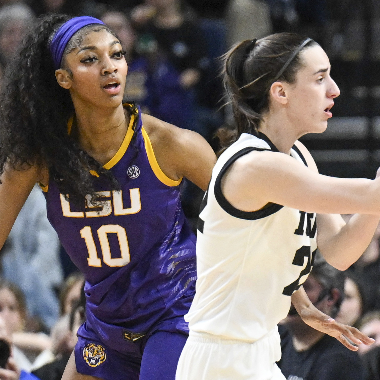 Caitlin Clark and Angel Reese's LSU-Iowa rematch nets a reco