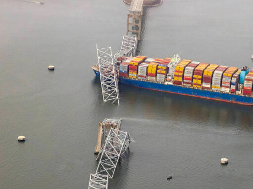 Concrete structures meant to protect Baltimore bridge appear unchanged ...