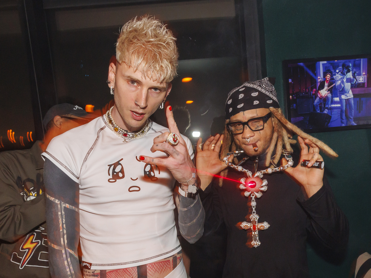An MGK and Trippie Redd collab finds emo rap at its limits : NPR