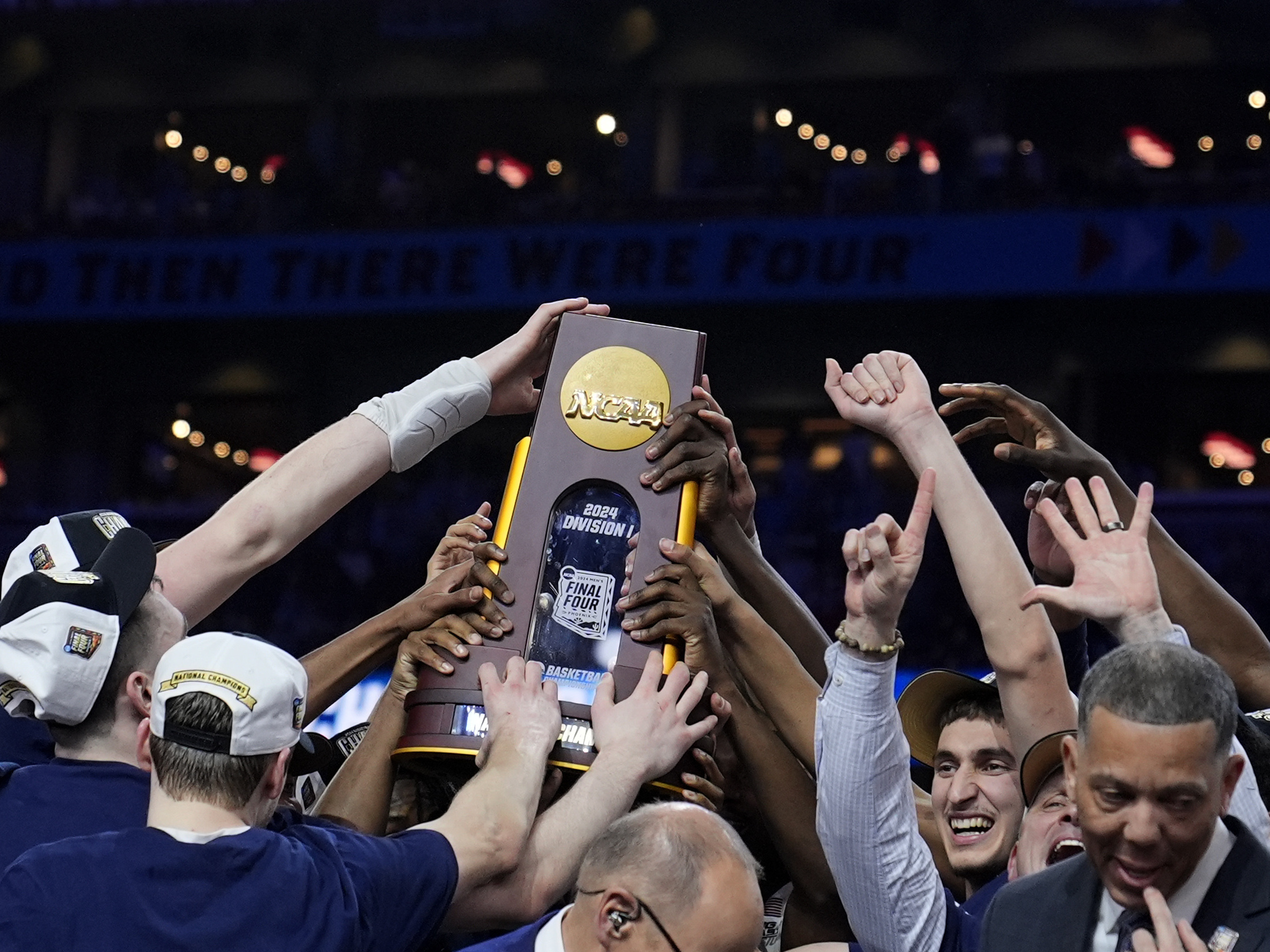 The UConn men's basketball team has won back-to-back NCAA championships ...