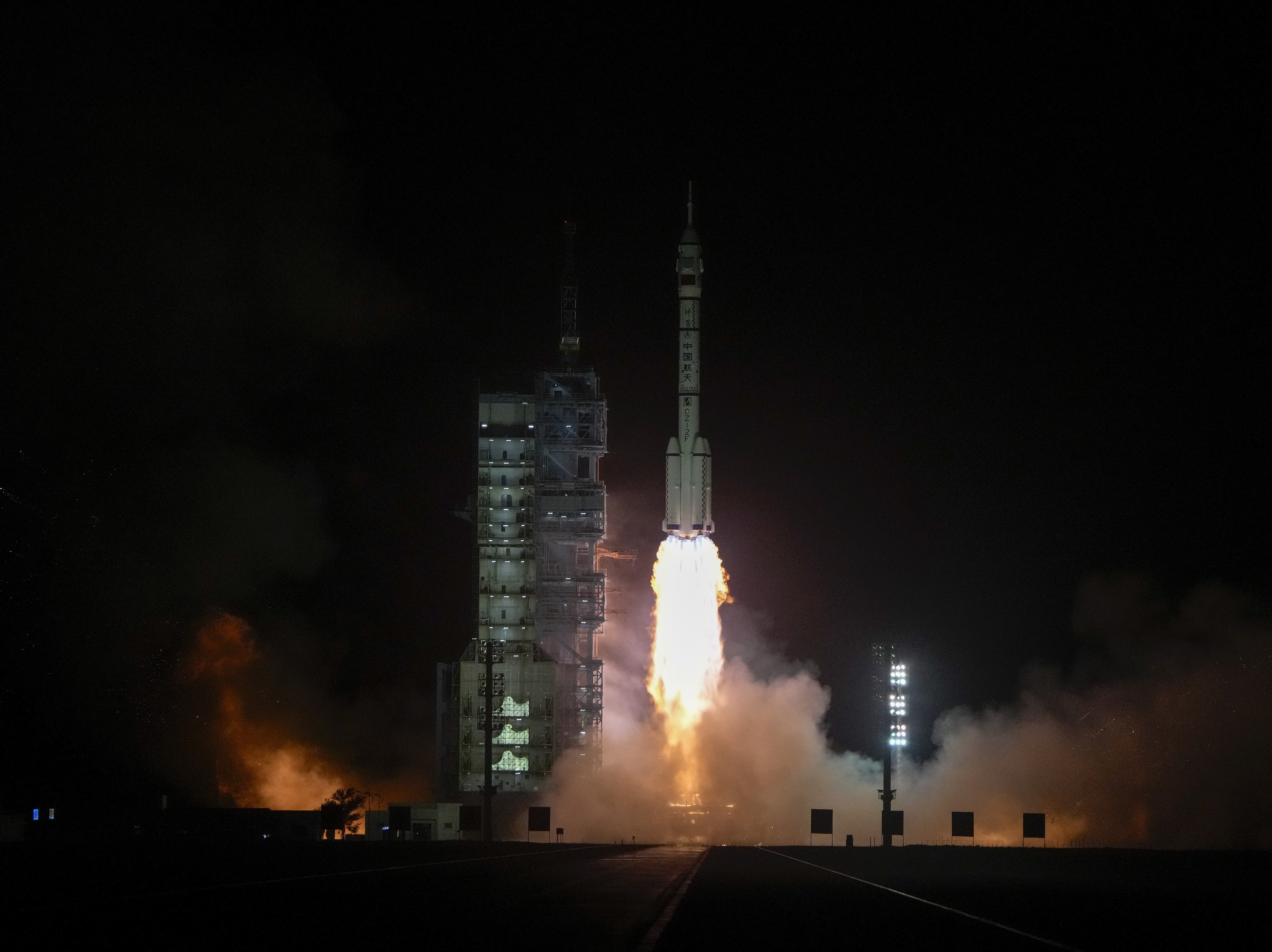 China launches a new crew to its space station, advancing toward lunar ...