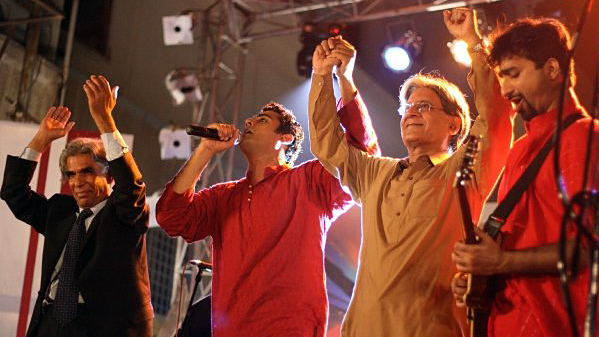 For The Pakistani Communist Rock Band Laal, A Plugged-In Protest : NPR