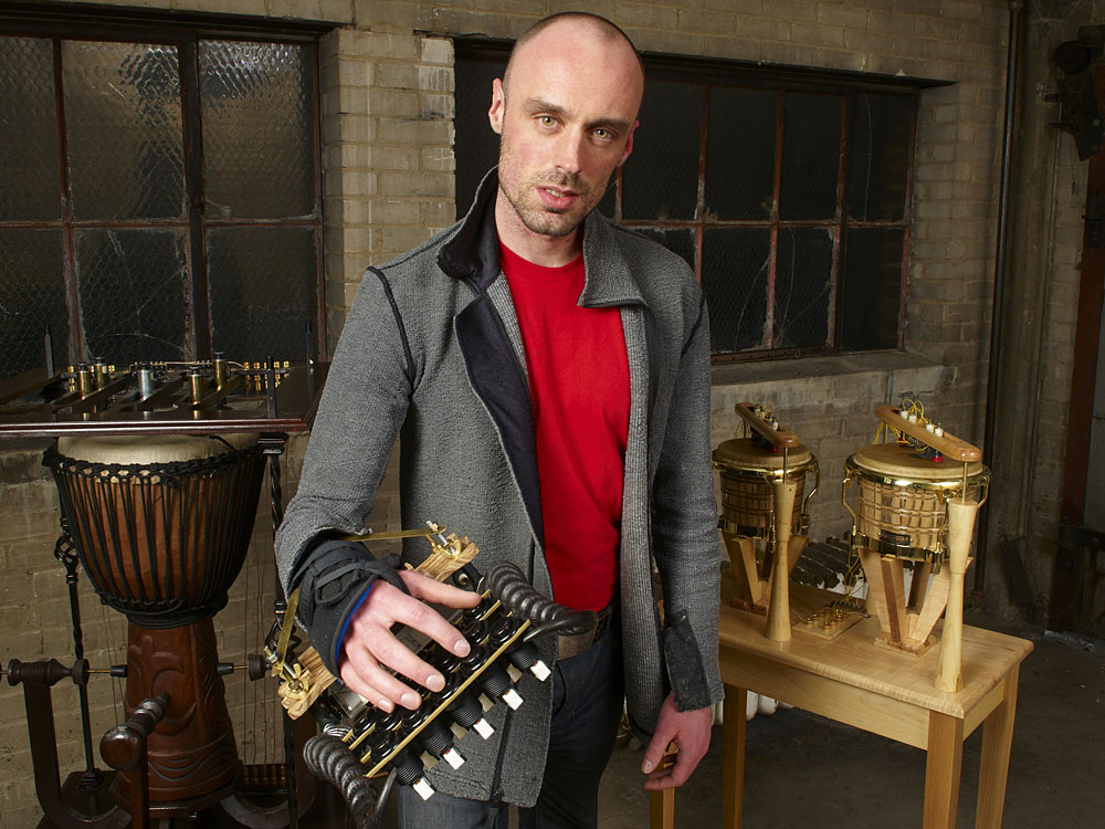 Jazari: A One-Man, Wii-Operated Drum Circle : NPR