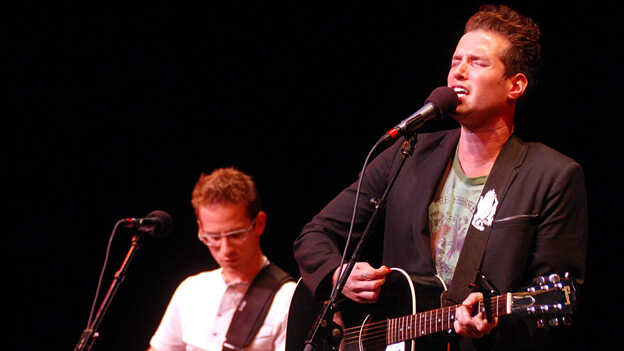 Matt White And Julie Adams On Mountain Stage : NPR