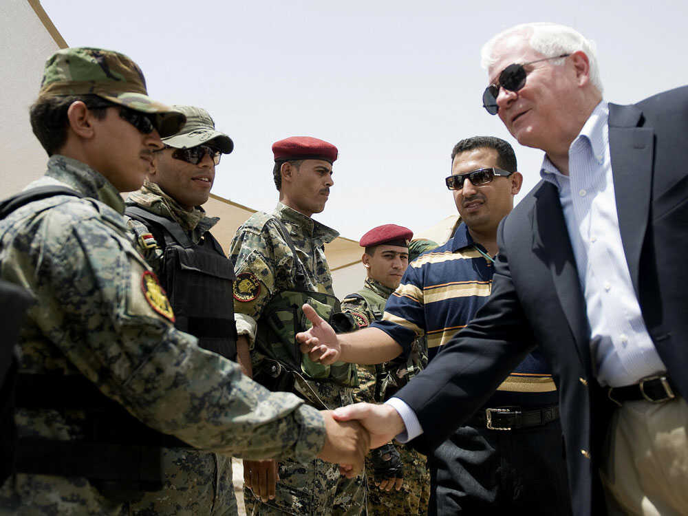 Defense Secretary Makes Unannounced Iraq Visit : NPR