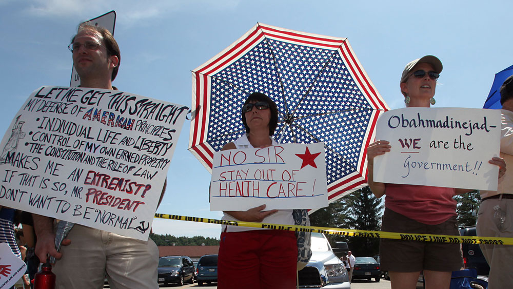 Why Obama Can't Brush Off Health Care Protests : NPR