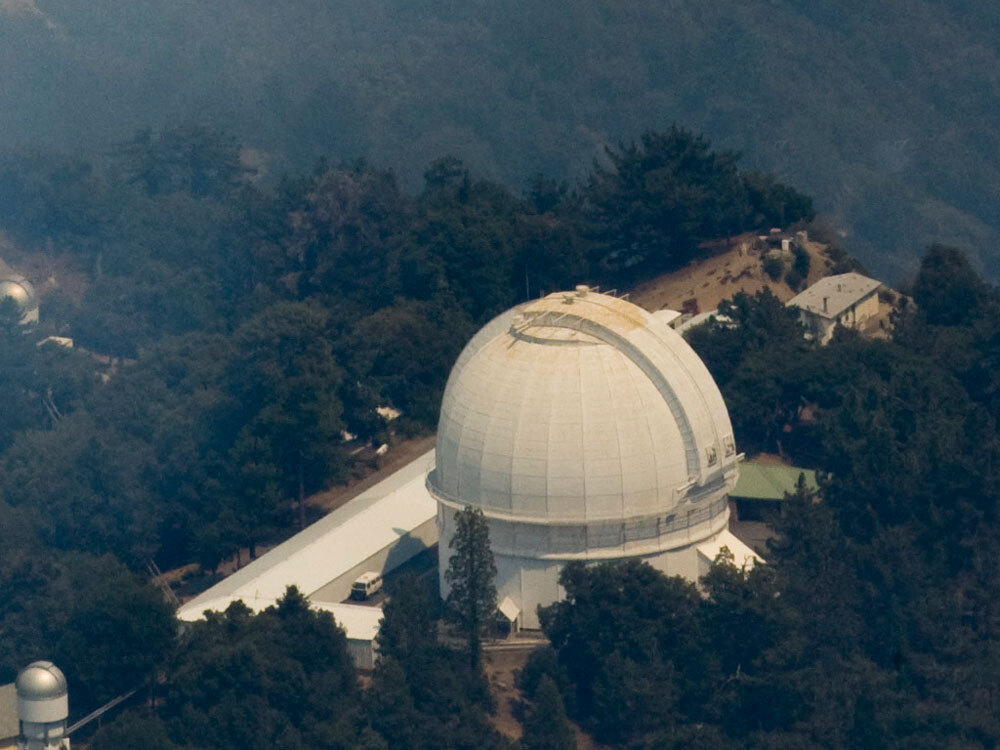 Historic Observatory Threatened By Calif. Wildfire : NPR