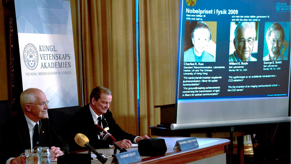 Fiber Optics, Imaging Pioneers Win Physics Nobel : NPR