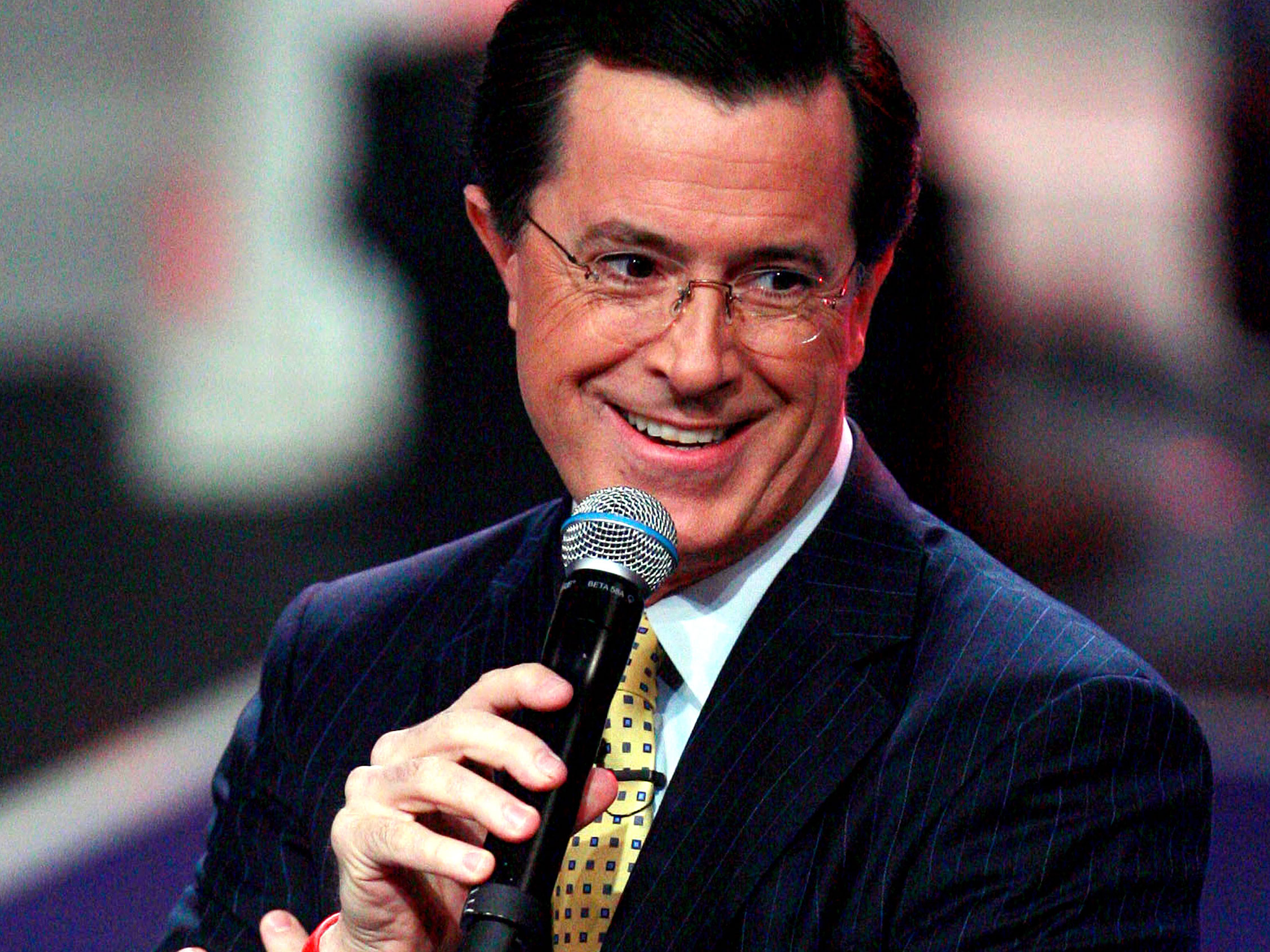 Stephen Colbert Deformed Ear