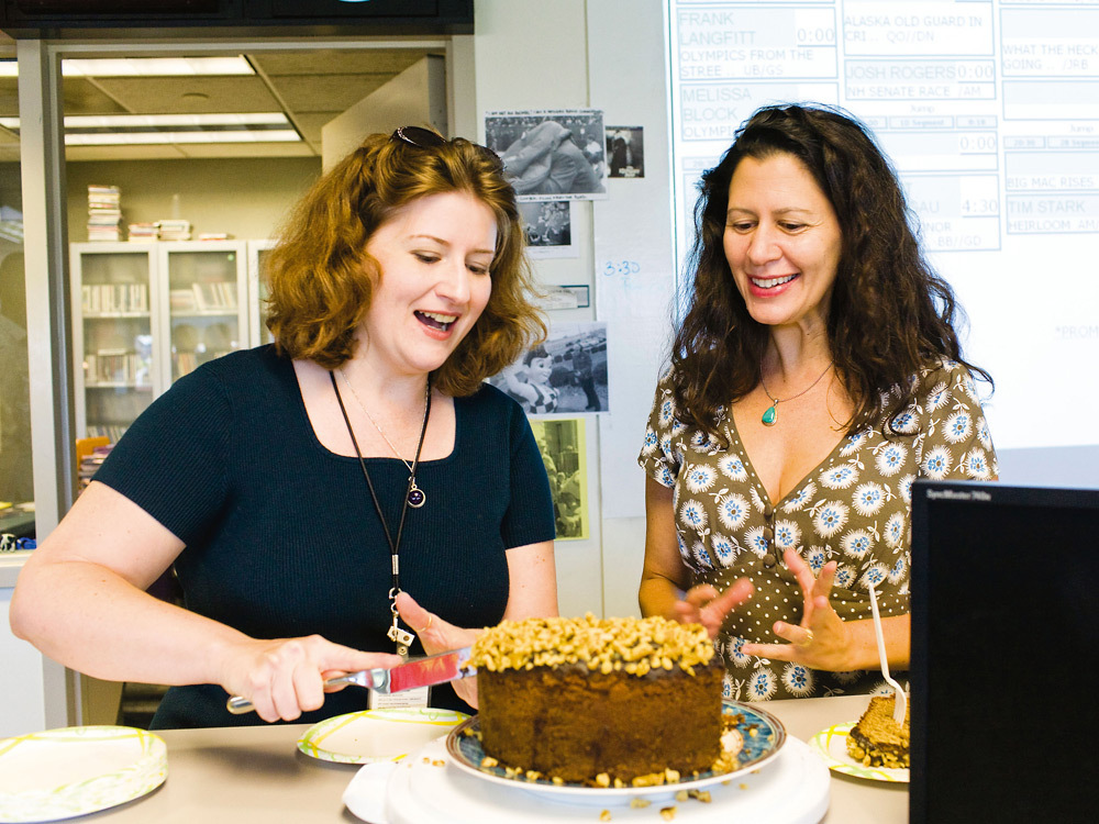 New Cookbook Chronicles A Year Of Cakes At NPR : NPR