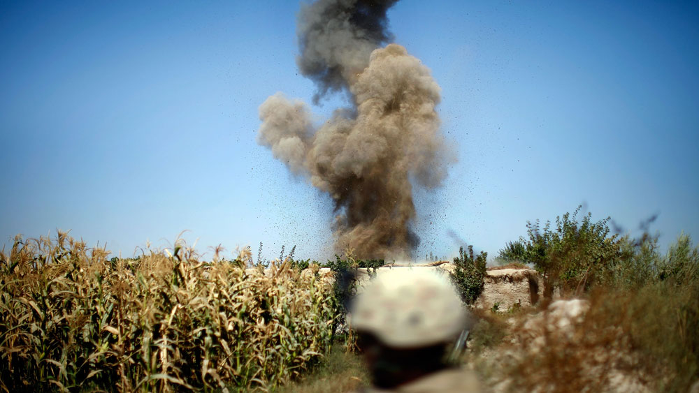 On The Hunt For Roadside Bombs In Afghanistan : NPR