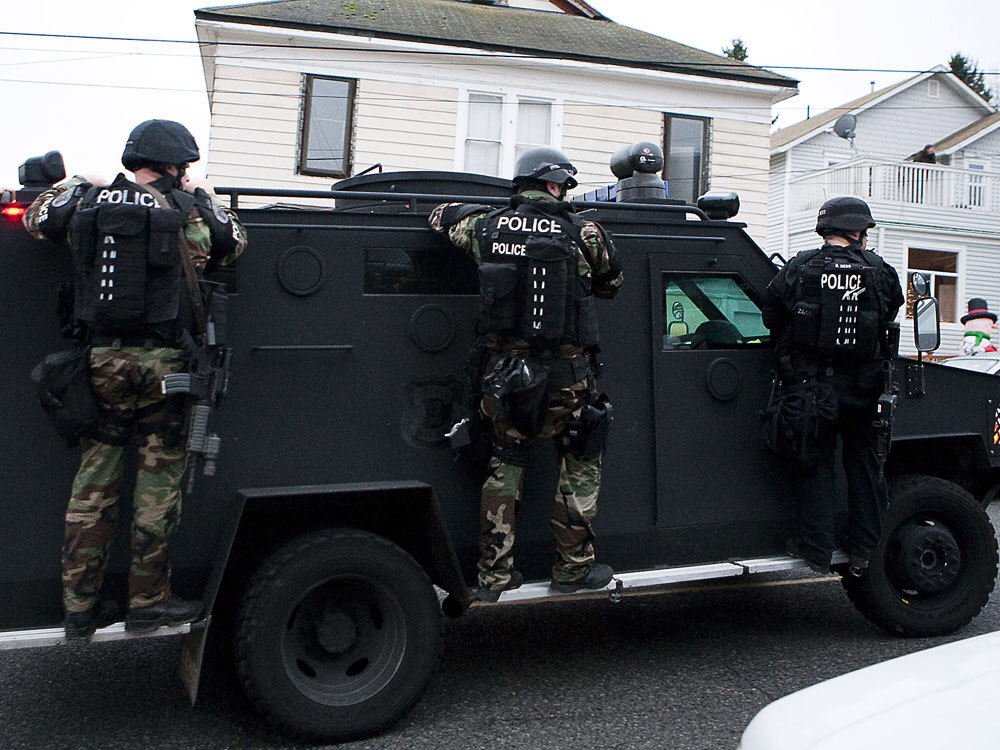 Cop-Killings Suspect Fatally Shot, Police Say : NPR