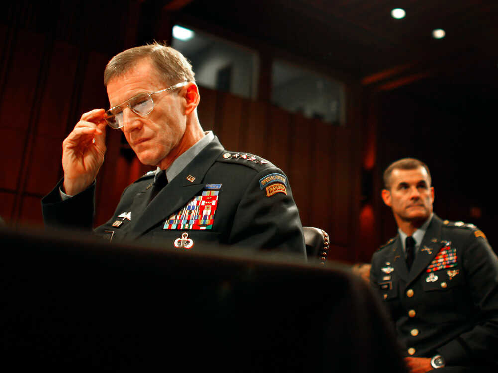McChrystal: 5 Years Before Afghans Control Security : NPR