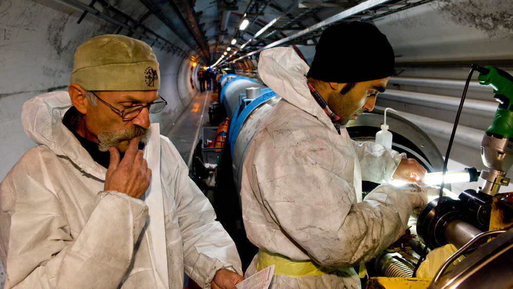 World's Largest Particle Collider Back In Action : NPR