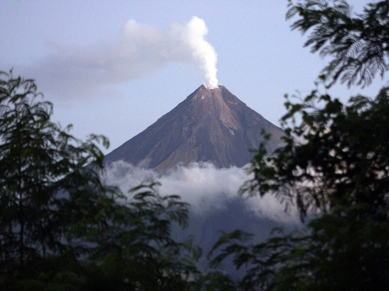 Thousands Flee Lava-Oozing Philippine Volcano : NPR