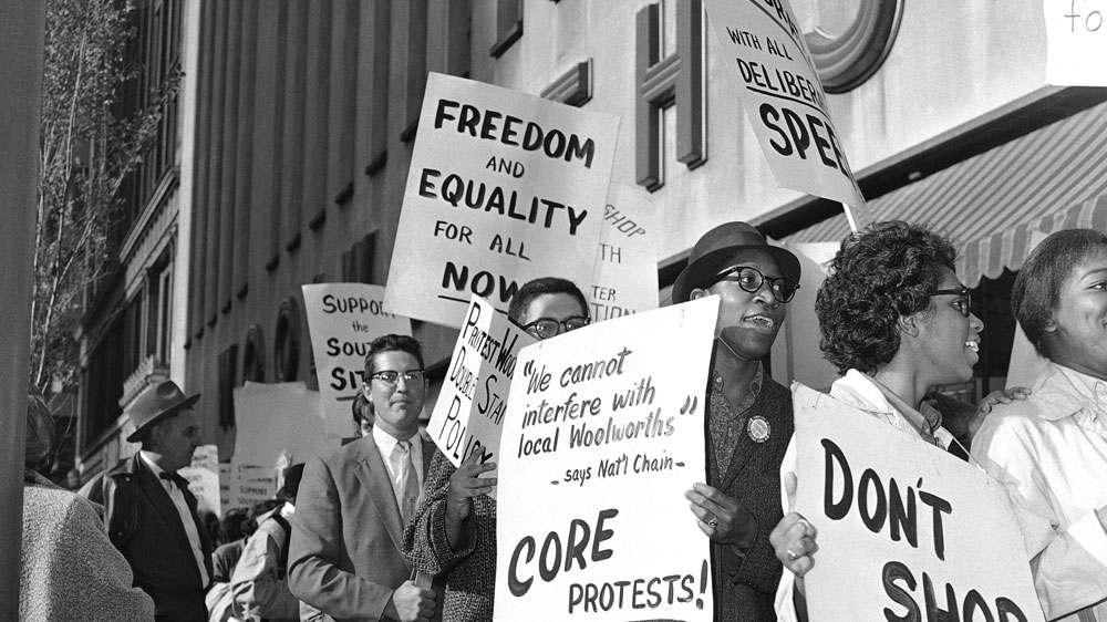 Timeline: Sparking A Revolution By Sitting Down : NPR