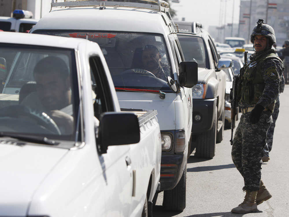 Security Checkpoints Leave Baghdad Vulnerable : NPR