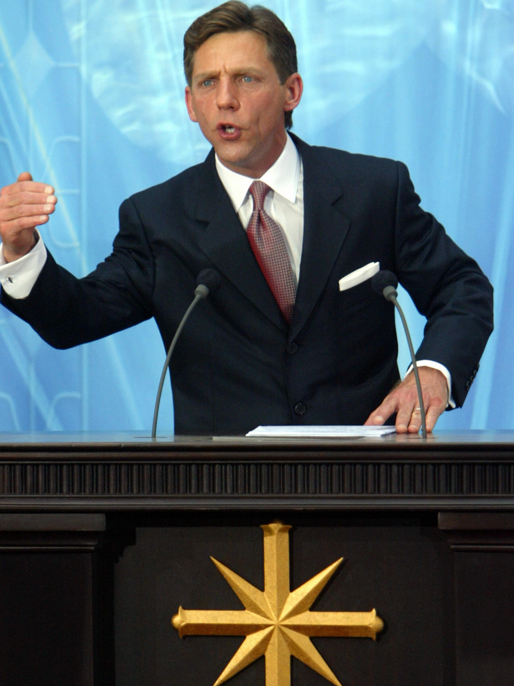 David Miscavige Uniform