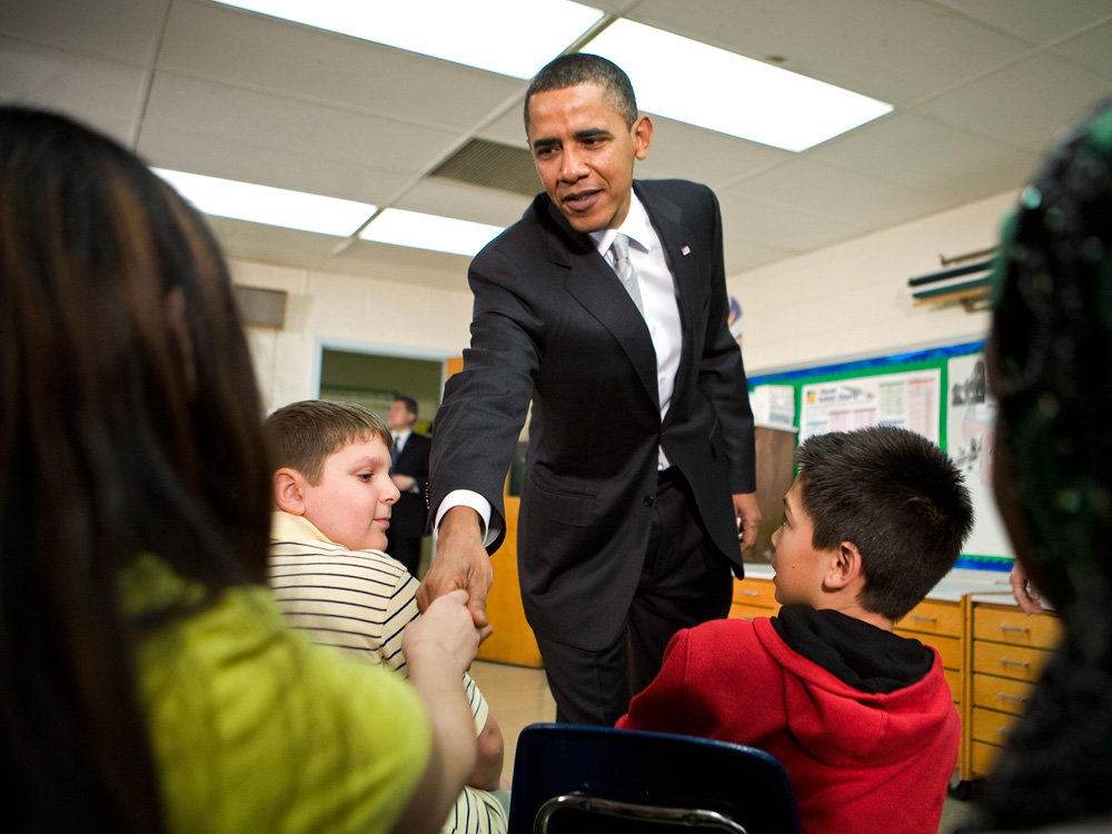 States 'Race' To Adopt Obama's Schools Policies : NPR