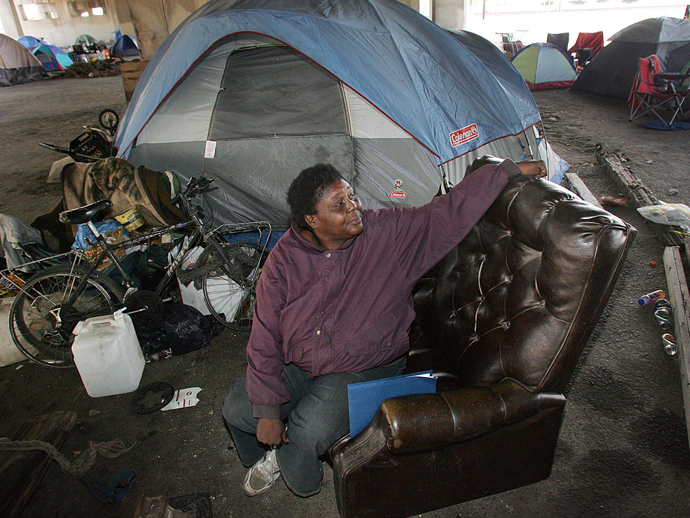 Finding A Home For The Homeless' Belongings : NPR