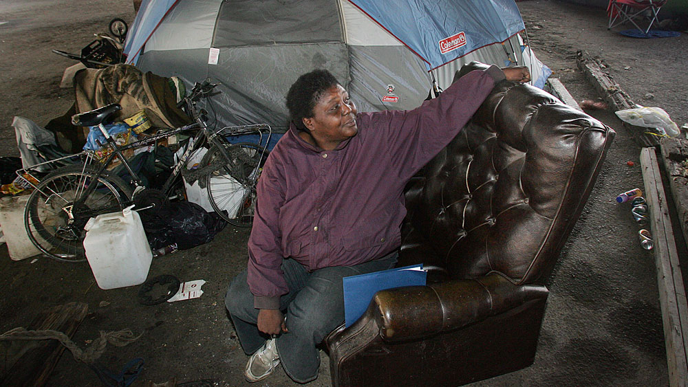 Finding A Home For The Homeless' Belongings : NPR