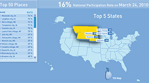 Census Uses Online Map To Track The Count : NPR