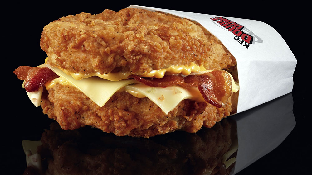 KFC Goes For The Gold With Its Fried Chicken Bread : Shots - Health ...