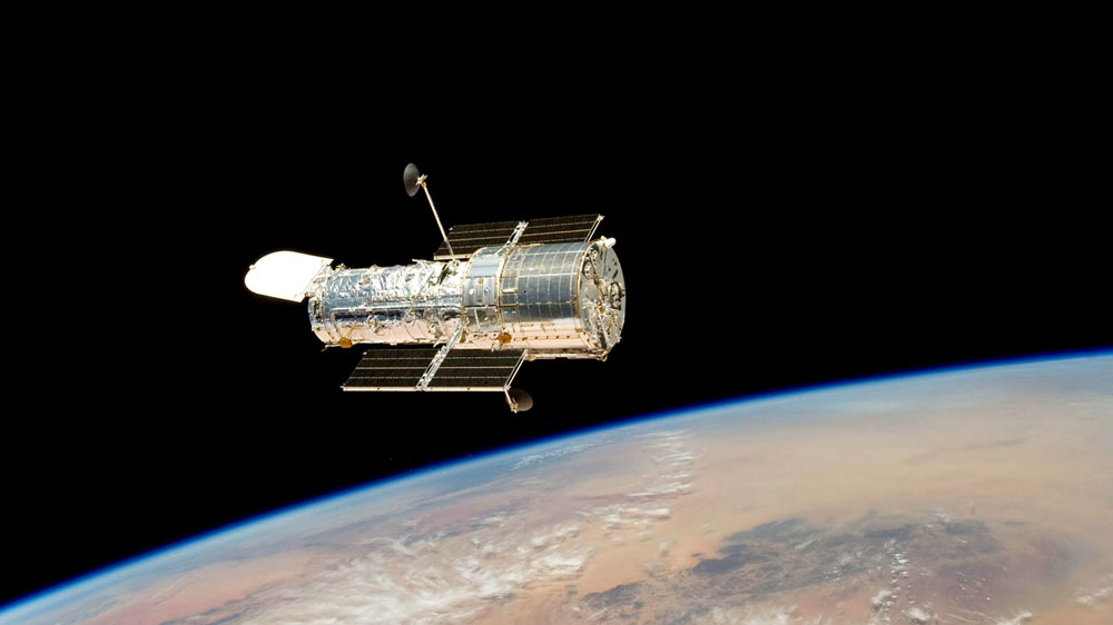 On Hubble's Anniversary, A Look Up And A Look Back : NPR