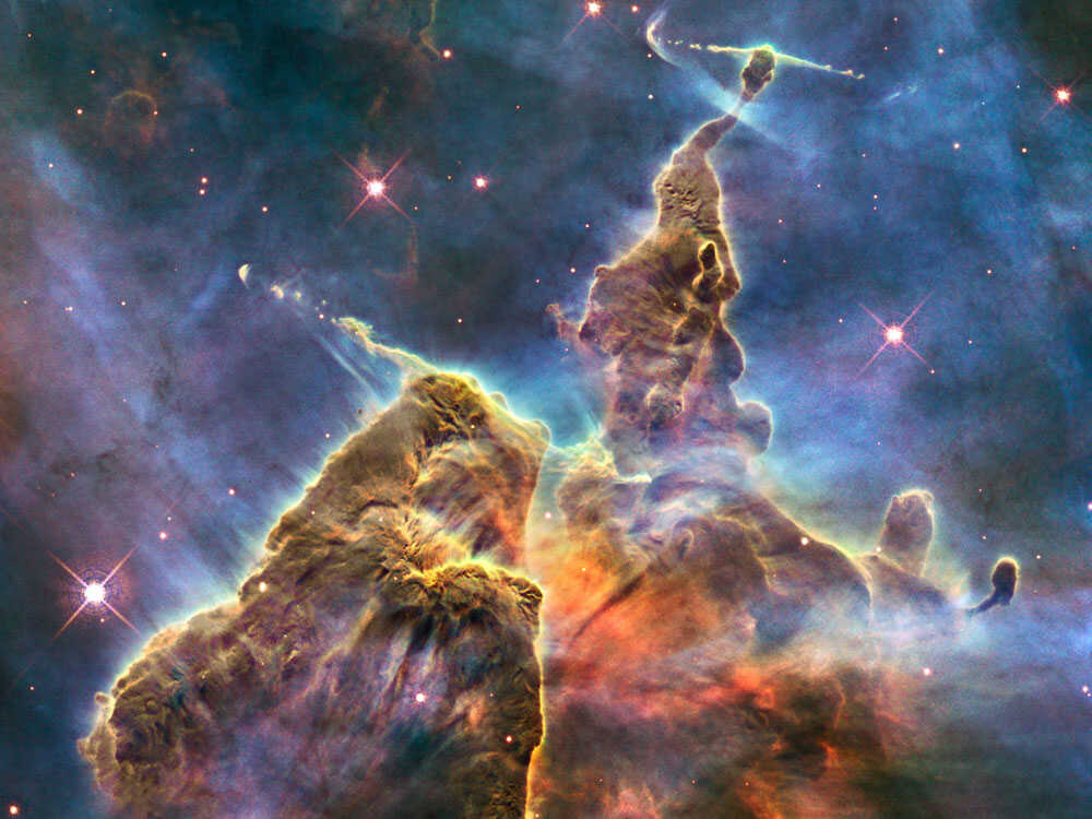 On Hubble's Anniversary, A Look Up And A Look Back : NPR