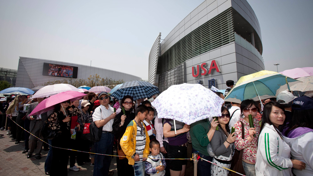 U.S. Exhibit At Shanghai's World Expo Opens To Mixed Reviews : NPR
