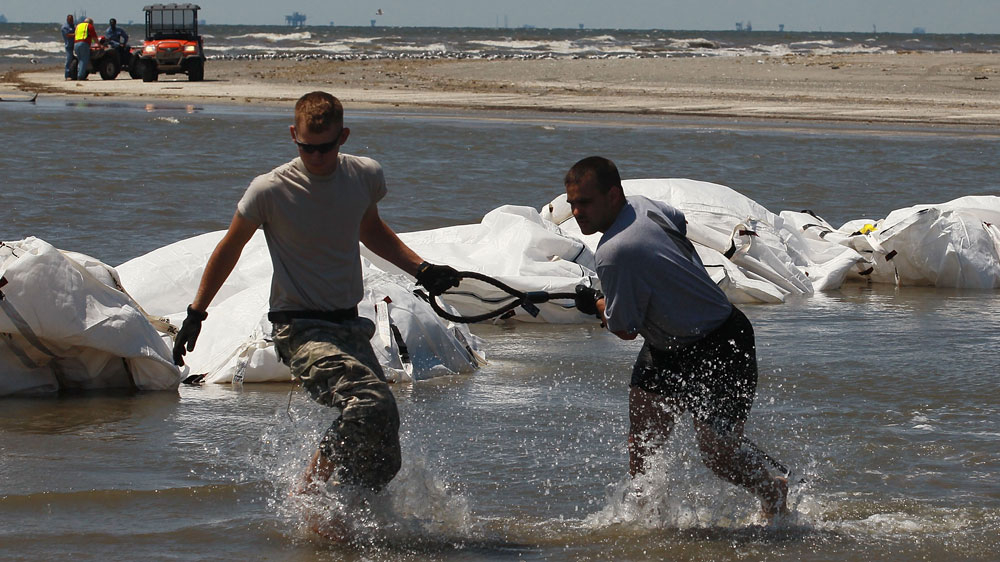 Louisiana Sandbar Plan Worries Some Scientists : NPR