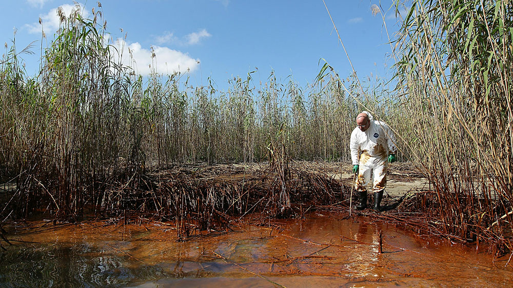 Hurricane, Oil Spill Could Be Troubling Mix : NPR